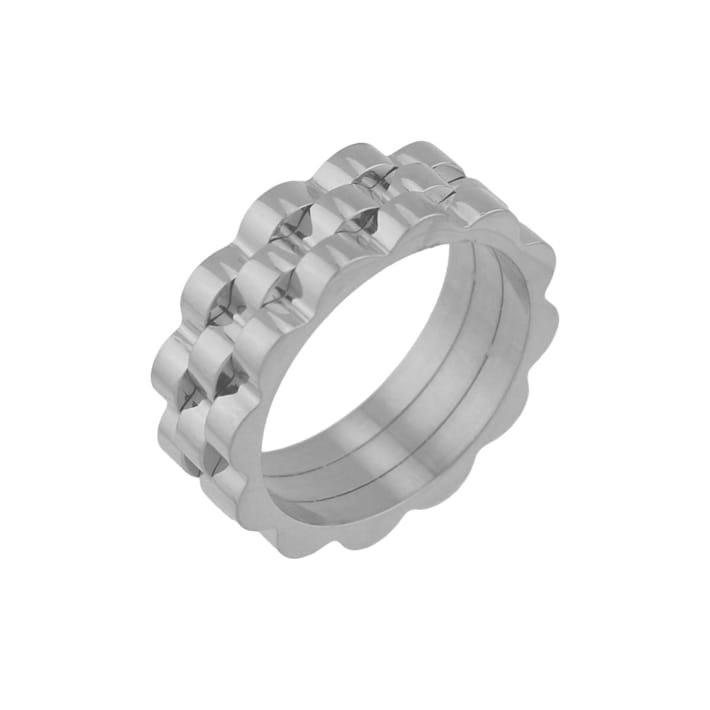 REBL Amari Hypoallergenic Steel Chain Ring - 124BYA
