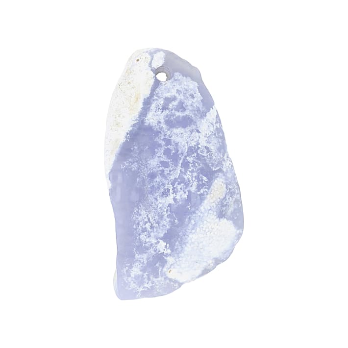 Turkish Botryoidal Blue Chalcedony 41.5x21.2mm Free-Form Cabochon Focal ...