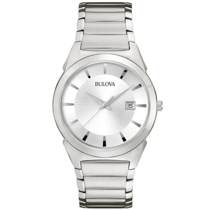 Bulova Men's Classic Stainless Steel Watch - 12TB0A