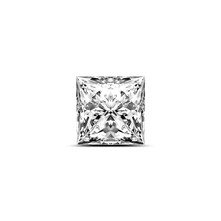 3.00ct Princess Cut White Lab-Grown Diamond E Color VS-1 Clarity IGI ...