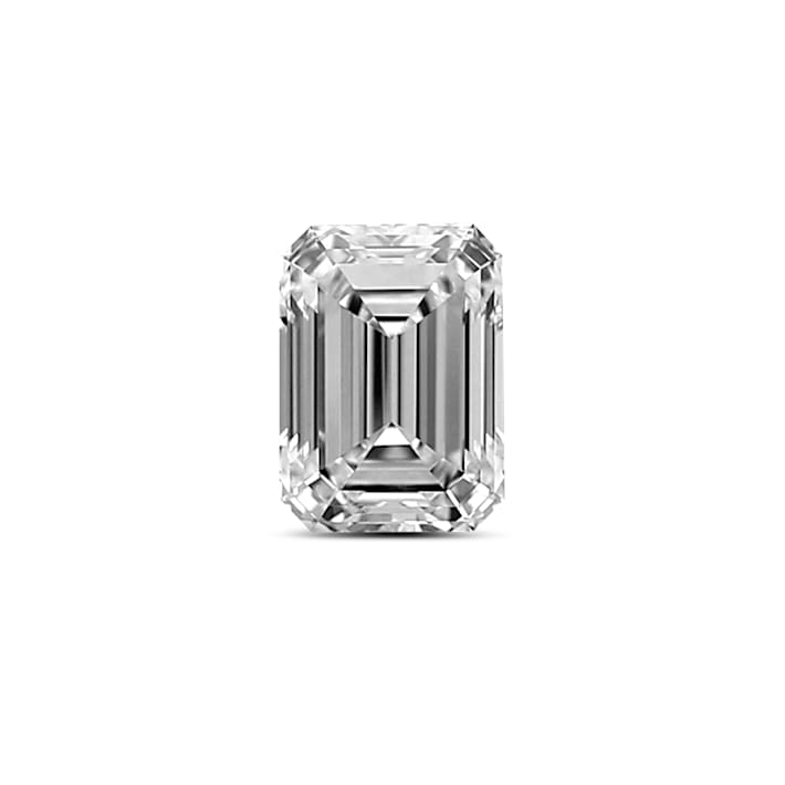 2.00ct Emerald Cut White Lab-Grown Diamond E Color VS-1 Clarity IGI ...