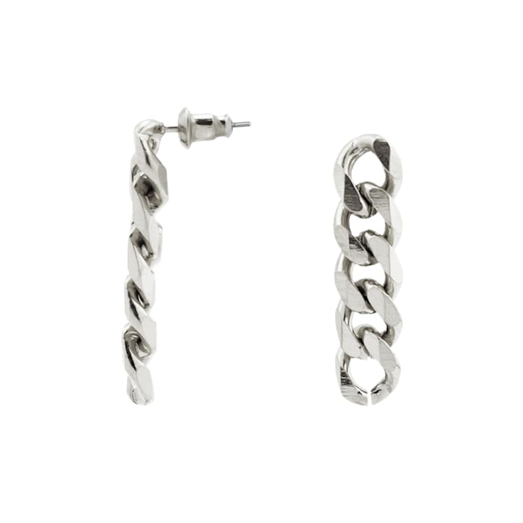 Stainless steel chain earrings store