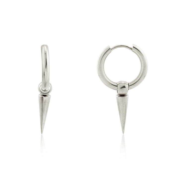 Rowan Hypoallergenic Steel Spike Earrings - 12NLXB