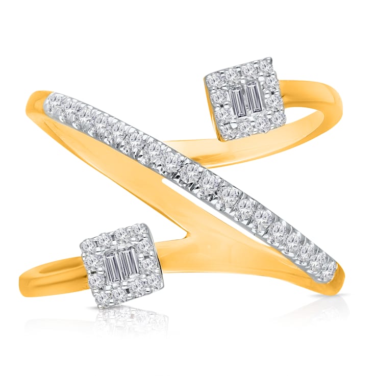 Kallati Yellow Gold 0.35 CTW Diamond Ring