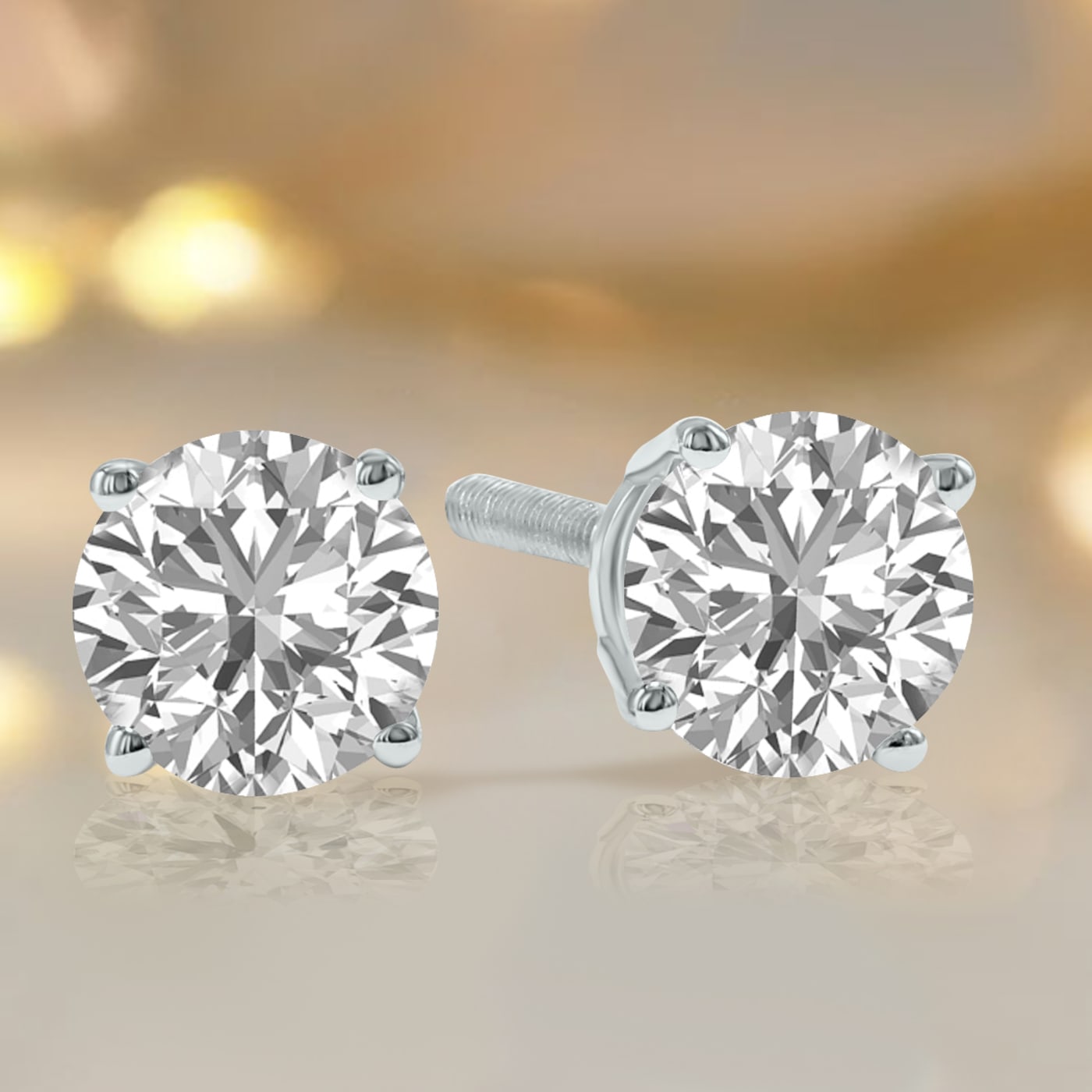 Real diamond earrings price store