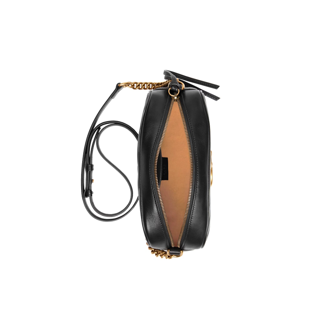 Gucci Small GG Marmont in Black with Gold Tone Hardware Gucci Small GG Marmont in Black with Gold Tone Hardware